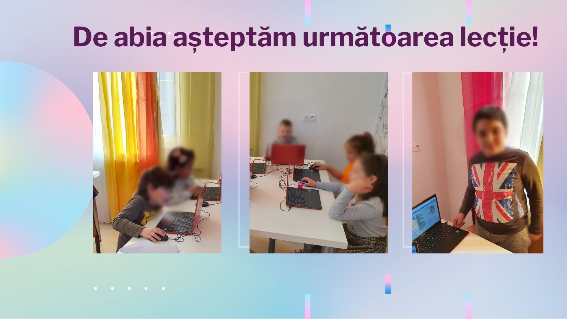 Curs programare copii Edes After School Timișoara - Motive geometrice